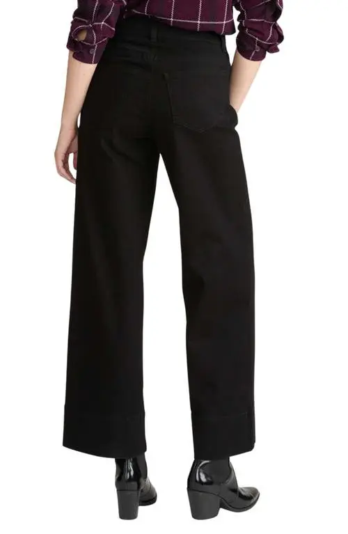 Universal Standard Claudia Wide Leg Jeans - Jet Black