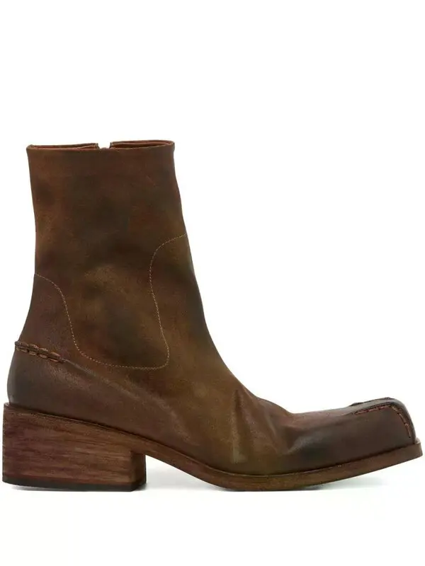 Marsèll Leather Ankle Boots