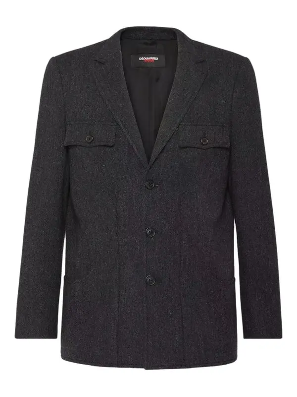 Dsquared2 Single-breasted Tailored Blazer