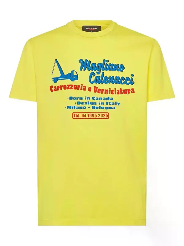 Dsquared2 X Magliano Printed T-shirt