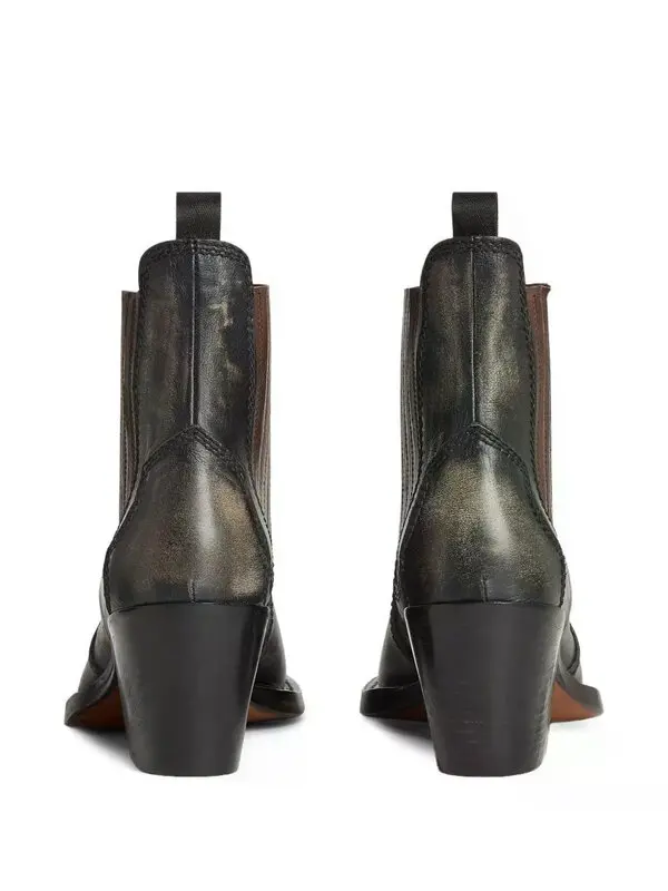 Dsquared2 Leather Chelsea Boots