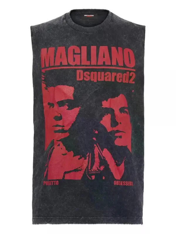 Dsquared2 X Magliano Rock T-shirt - Grey