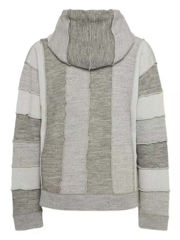 Dsquared2 Patchwork Hoodie - Grey