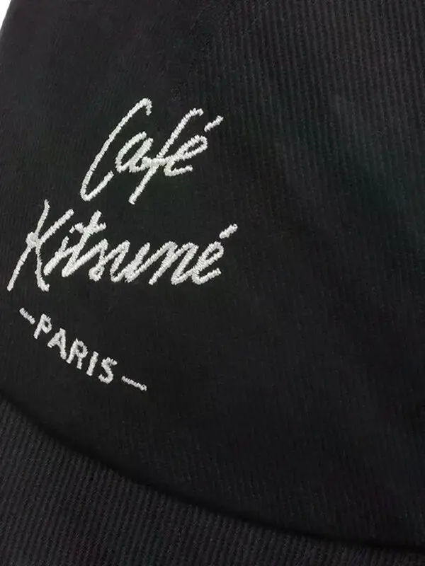 CAFÉ KITSUNÉ Logo-embroidered Baseball Cap