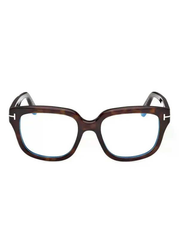 TOM FORD Square-frame Glasses - Brown