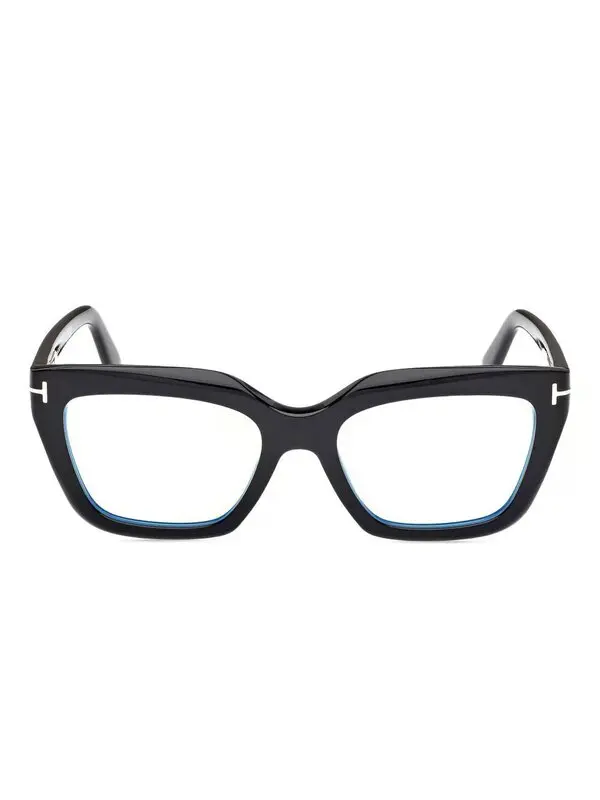 TOM FORD Square Frame Glasses - Black