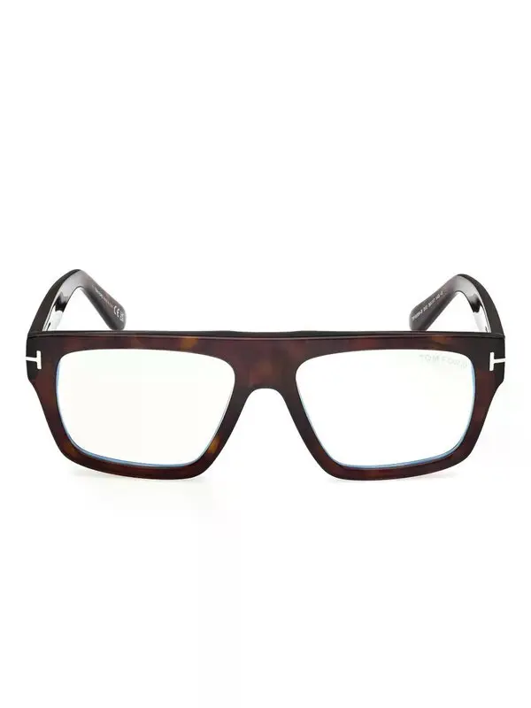 TOM FORD Square-frame Eyeglasses - Brown