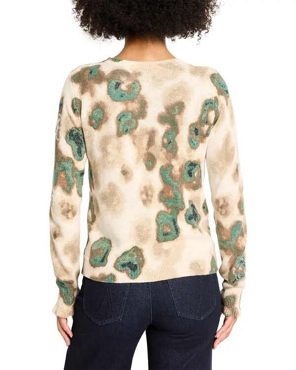 NIC+ZOE Camo Shine Pullover Sweater