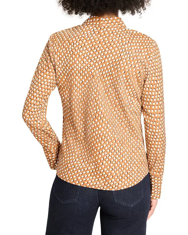 NIC+ZOE Shadow Dot Top - Neutral Multi