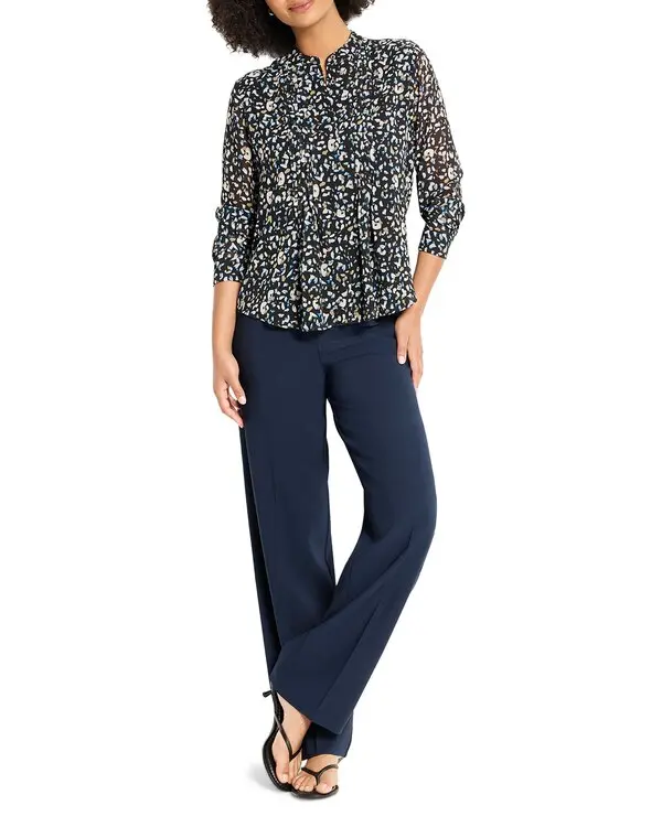 NIC+ZOE Femme Cheetah Tucked Top