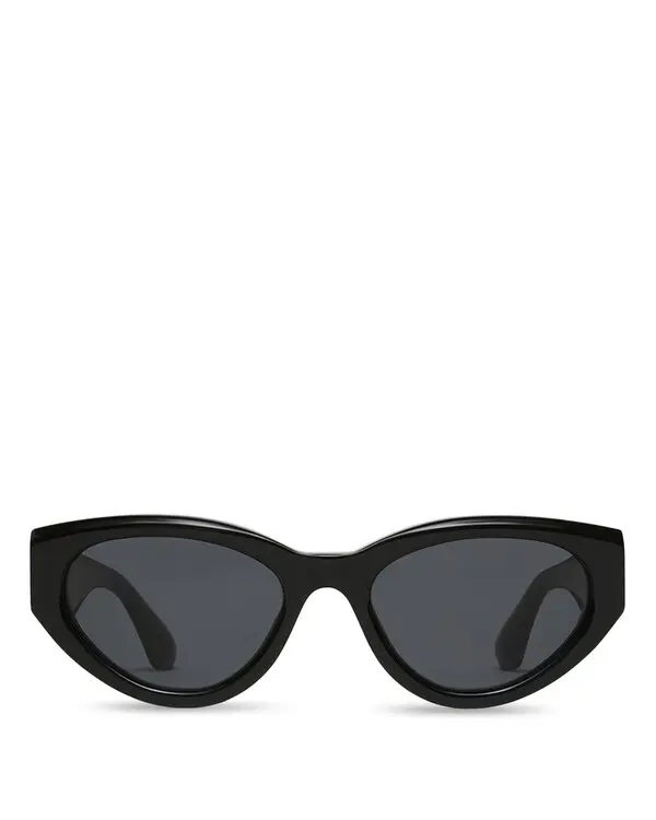 Chimi Cat Eye Sunglasses, 53mm - Black
