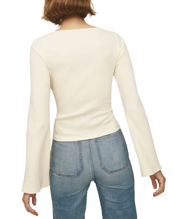 REFORMATION Miller Knit Top