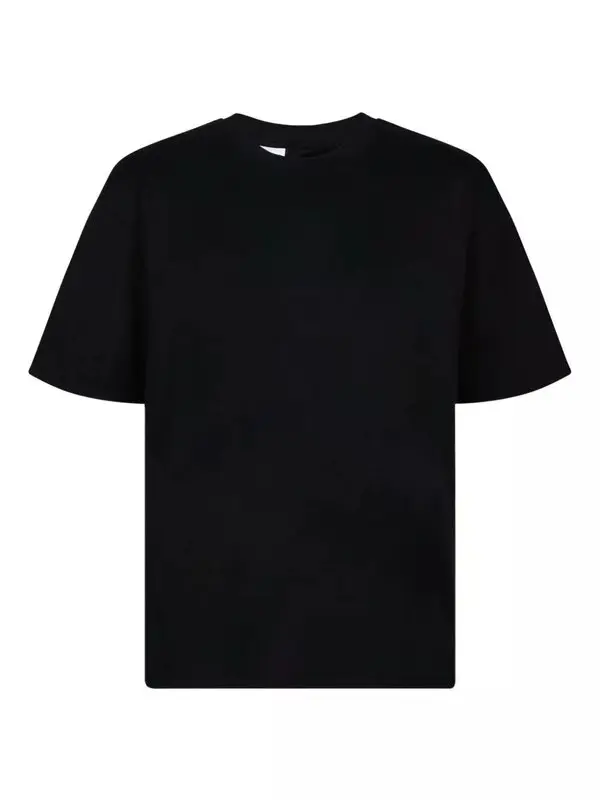 SELECTED Organic Cotton T-shirt - Black