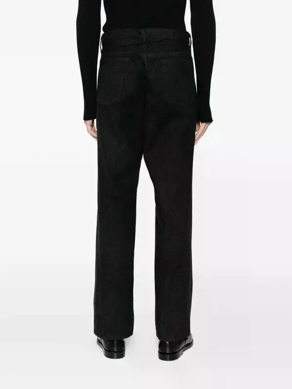 KAPTAIN SUNSHINE Skate Shoecut Jeans - Black