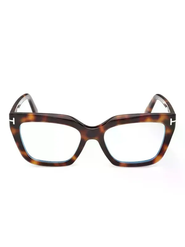 TOM FORD Square-frame Eyeglasses - Brown