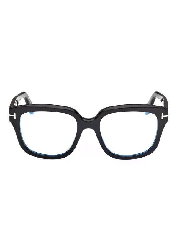 TOM FORD Square Frame Glasses - Black