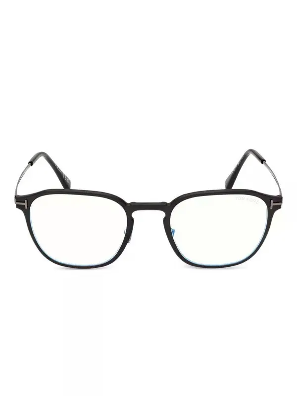 TOM FORD Round Frame Glasses - Black