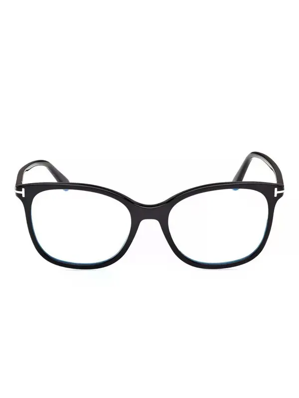 TOM FORD Round Frame Eyeglasses - Black