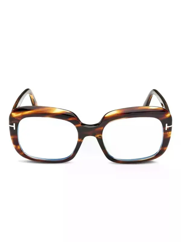 TOM FORD Square-frame Eyeglasses - Brown