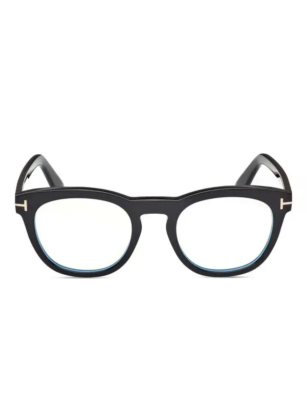 TOM FORD Round-frame Glasses - Black