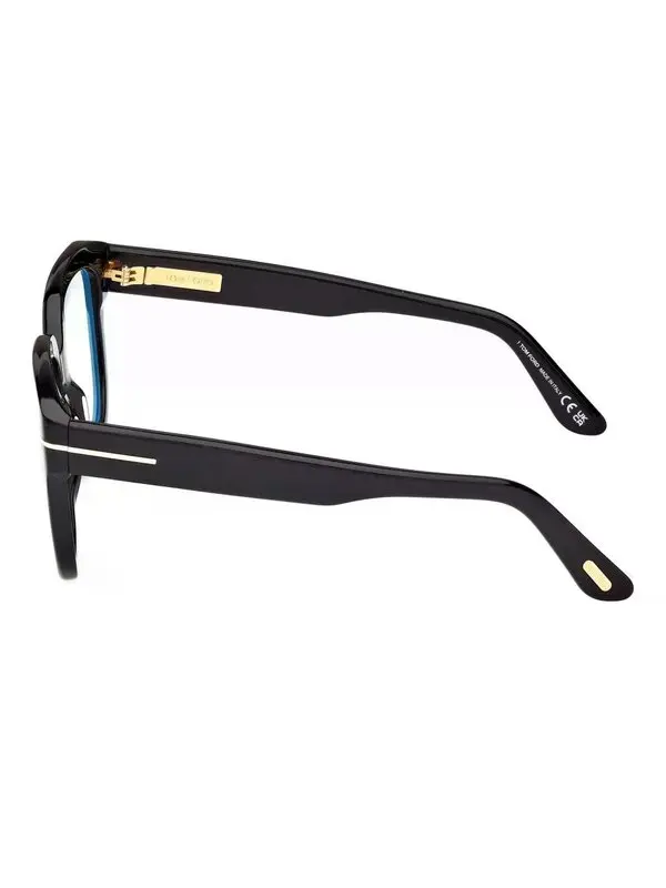 TOM FORD Square Frame Glasses - Black