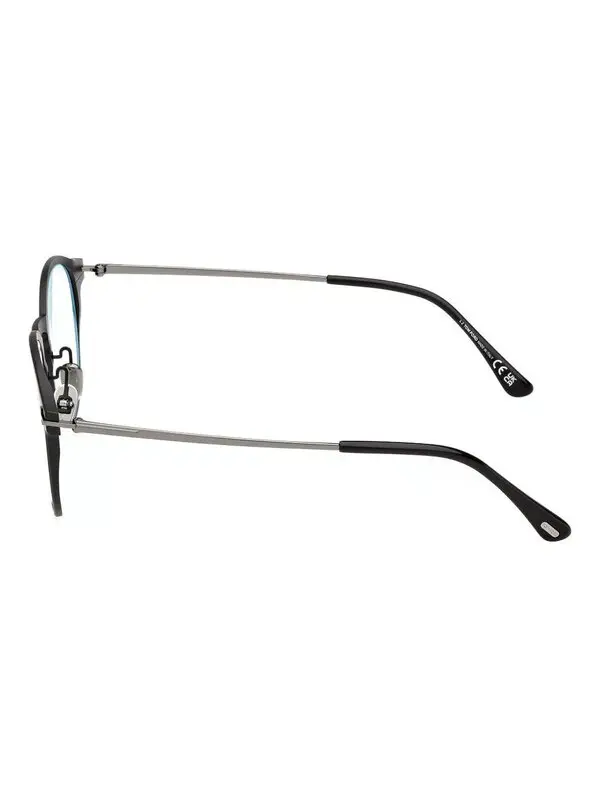 TOM FORD Round-frame Glasses - Black