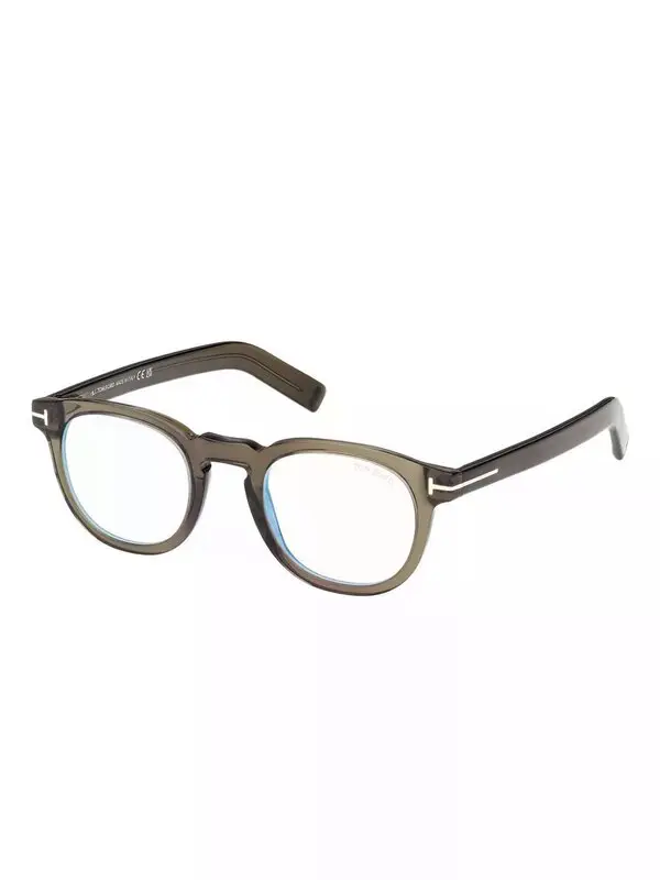 TOM FORD Round Frame Eyeglasses - Grey