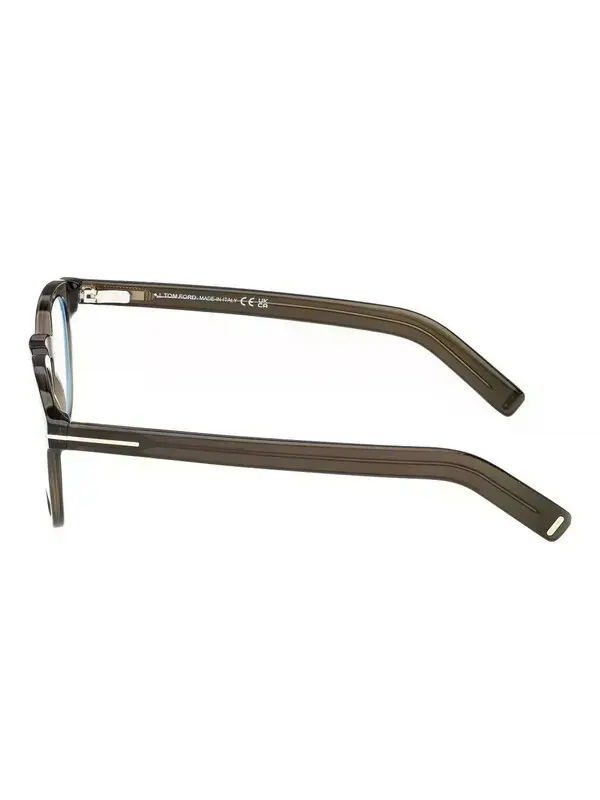 TOM FORD Round Frame Eyeglasses - Grey