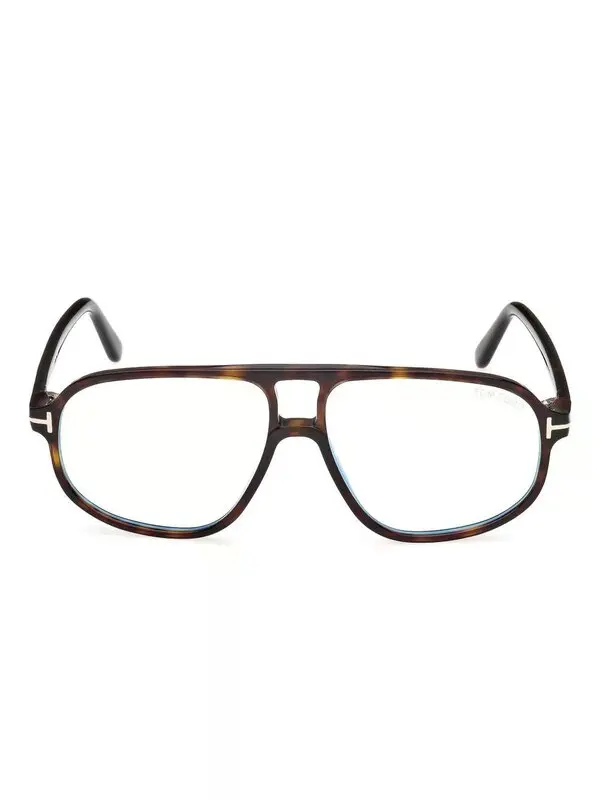 TOM FORD Pilot Frame Glasses - Brown