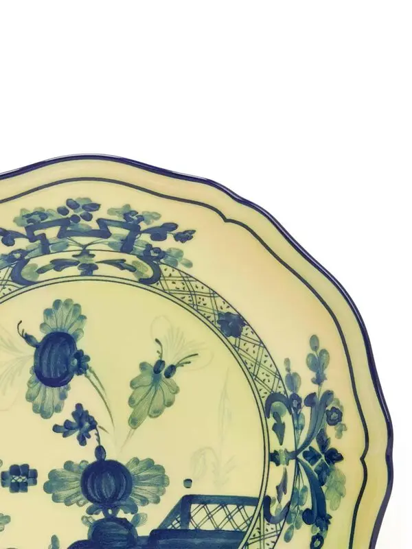 GINORI 1735 Floral-motif Bread Plate