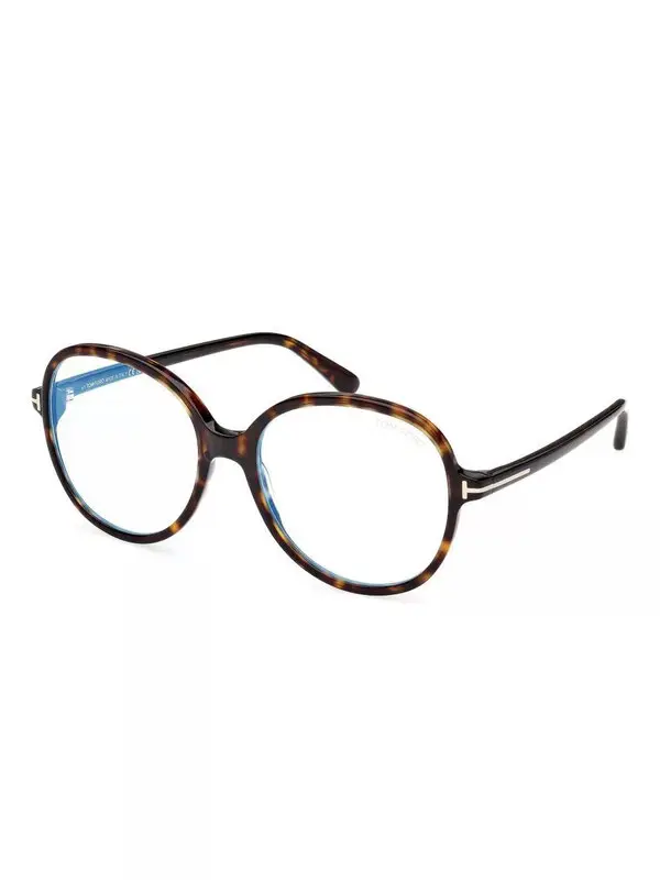 TOM FORD Round-frame Eyeglasses - Brown