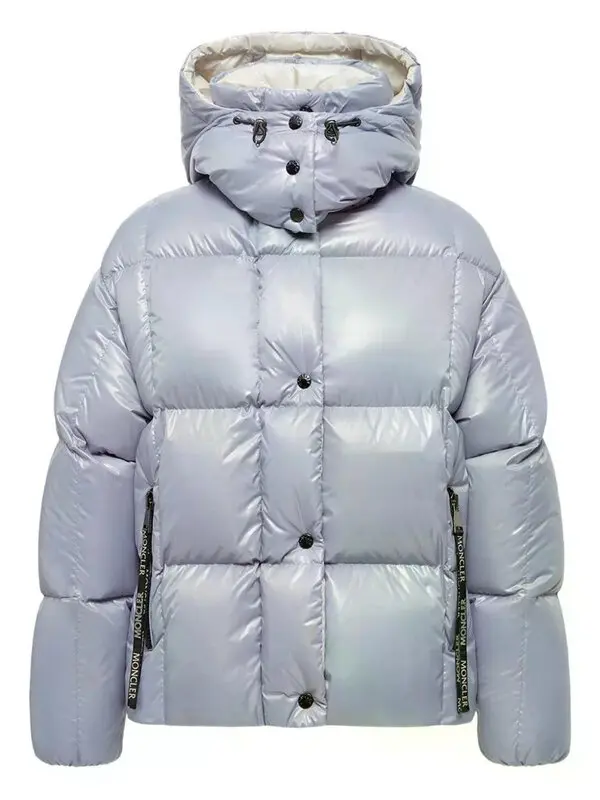 Moncler Parana Hooded Down Jacket - Blue