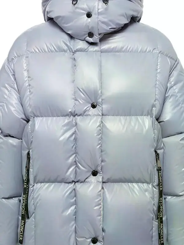 Moncler Parana Hooded Down Jacket - Blue