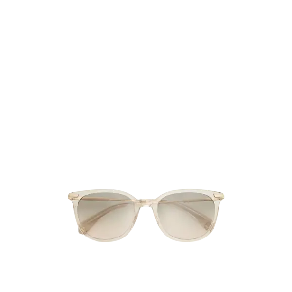 Moncler Korra Oval Sunglasses - White