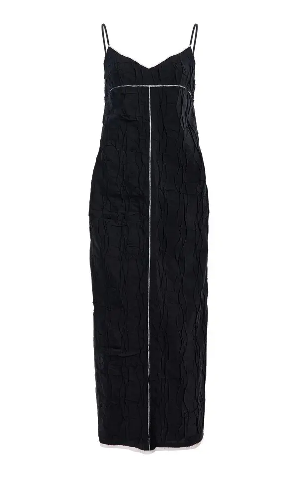 Simkhai Leah Cotton-blend Midi Dress