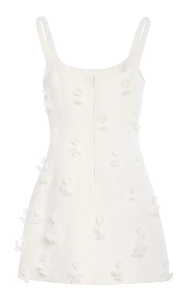 Simkhai Cailinn Linen-cotton Mini Dress - Ivory