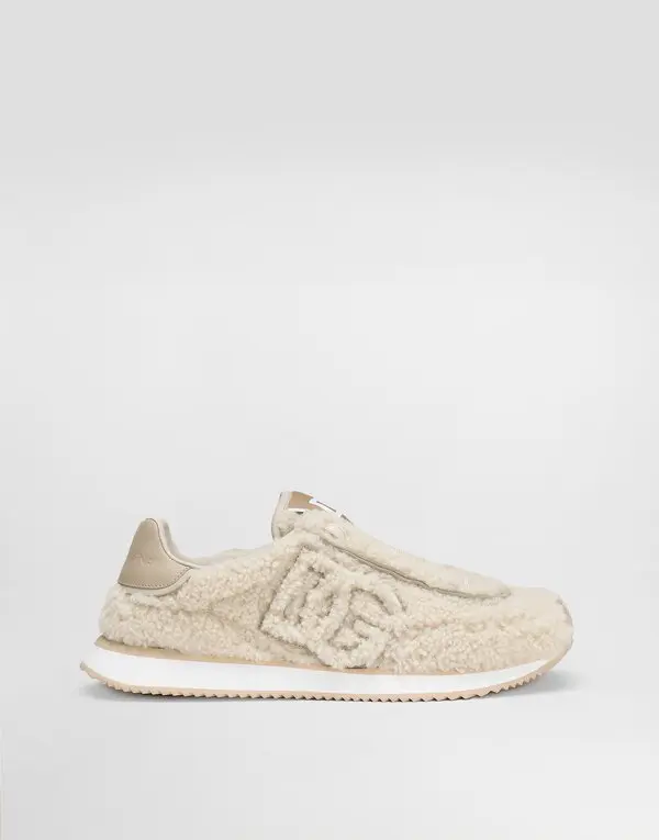 Dolce & Gabbana Dg Cushion Sheepskin Sneakers - Multicolor