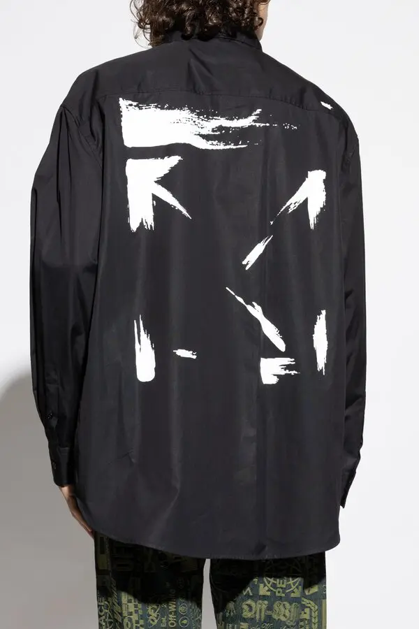 Off-White Shirt With Logo