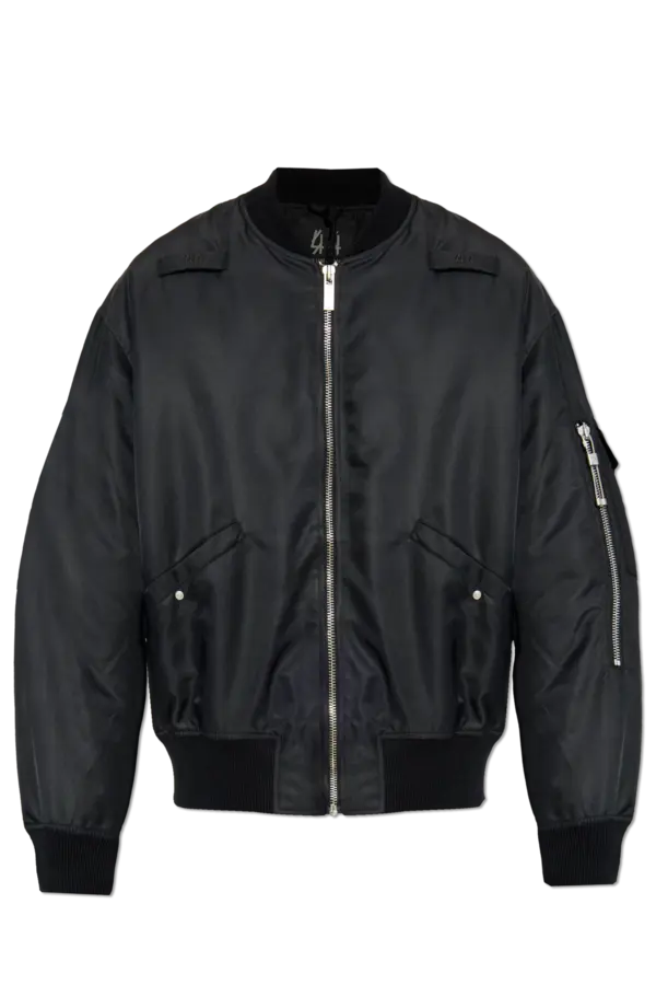 44 LABEL GROUP Bomber Jacket - Black