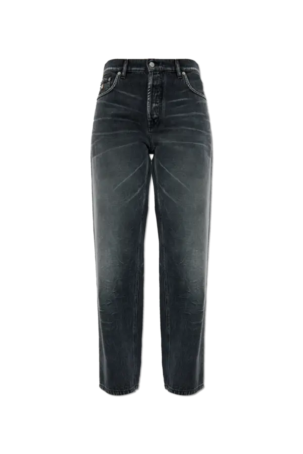Moschino Jeans With Logo - Grey