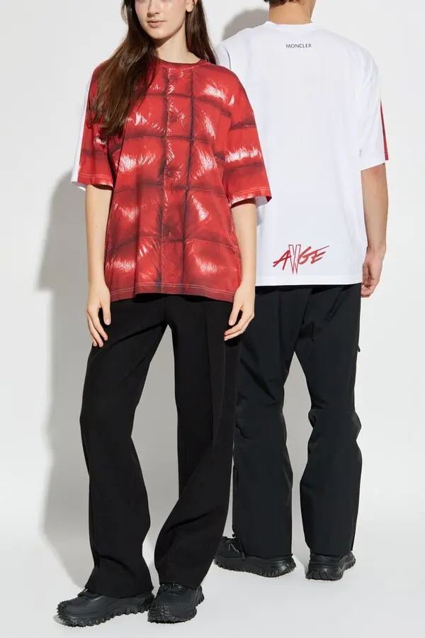 Moncler 1 Asap Rocky T-shirt - Red