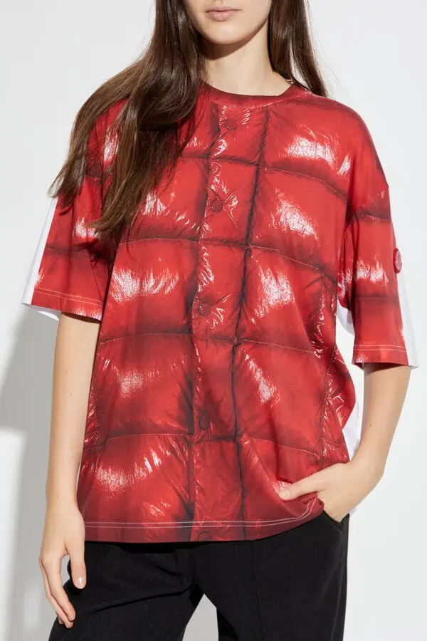 Moncler 1 Asap Rocky T-shirt - Red
