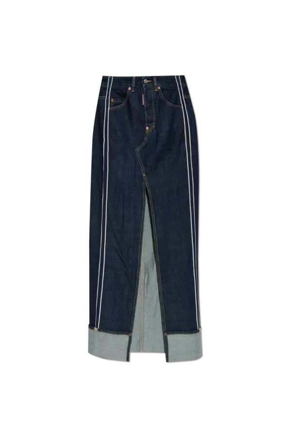 Dsquared2 Long Denim Skirt
