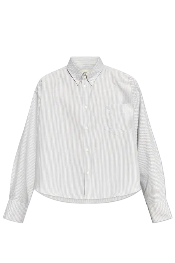 Ami Shirt With Striped Pattern