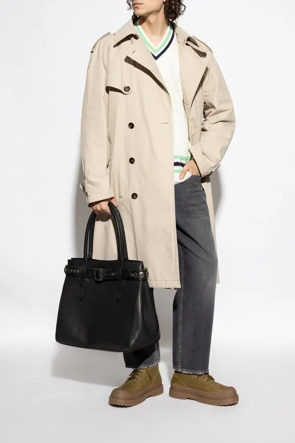 TOD’S Double-breasted Trench Coat With Belt