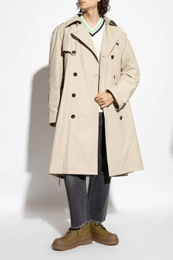 TOD’S Double-breasted Trench Coat With Belt