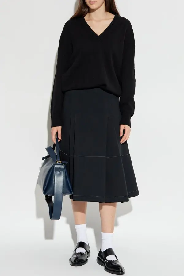 JIL SANDER Wool And Cashmere Sweater