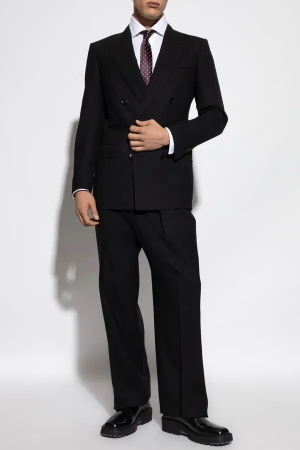TOM FORD Double-breasted Blazer With Double Vent