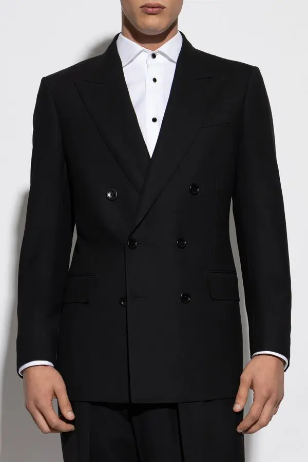TOM FORD Double-breasted Blazer With Double Vent
