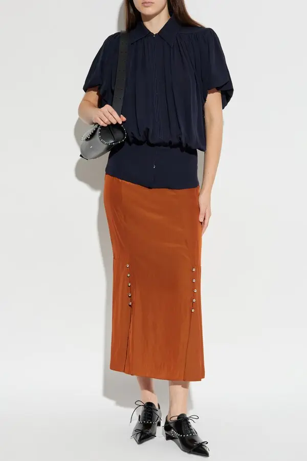 LANVIN Slit Long Skirt